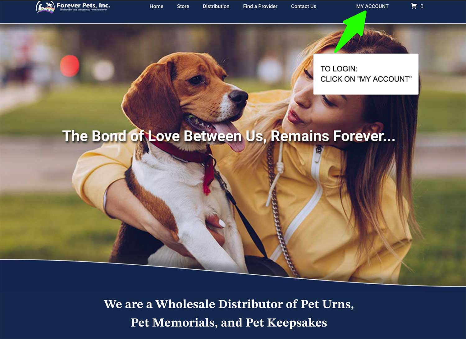 Welcome Wholesale Customers – Forever Pets, Inc.